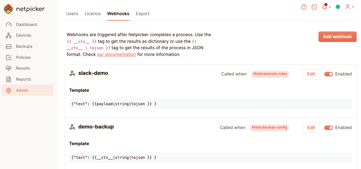 Release notes – Netpicker
