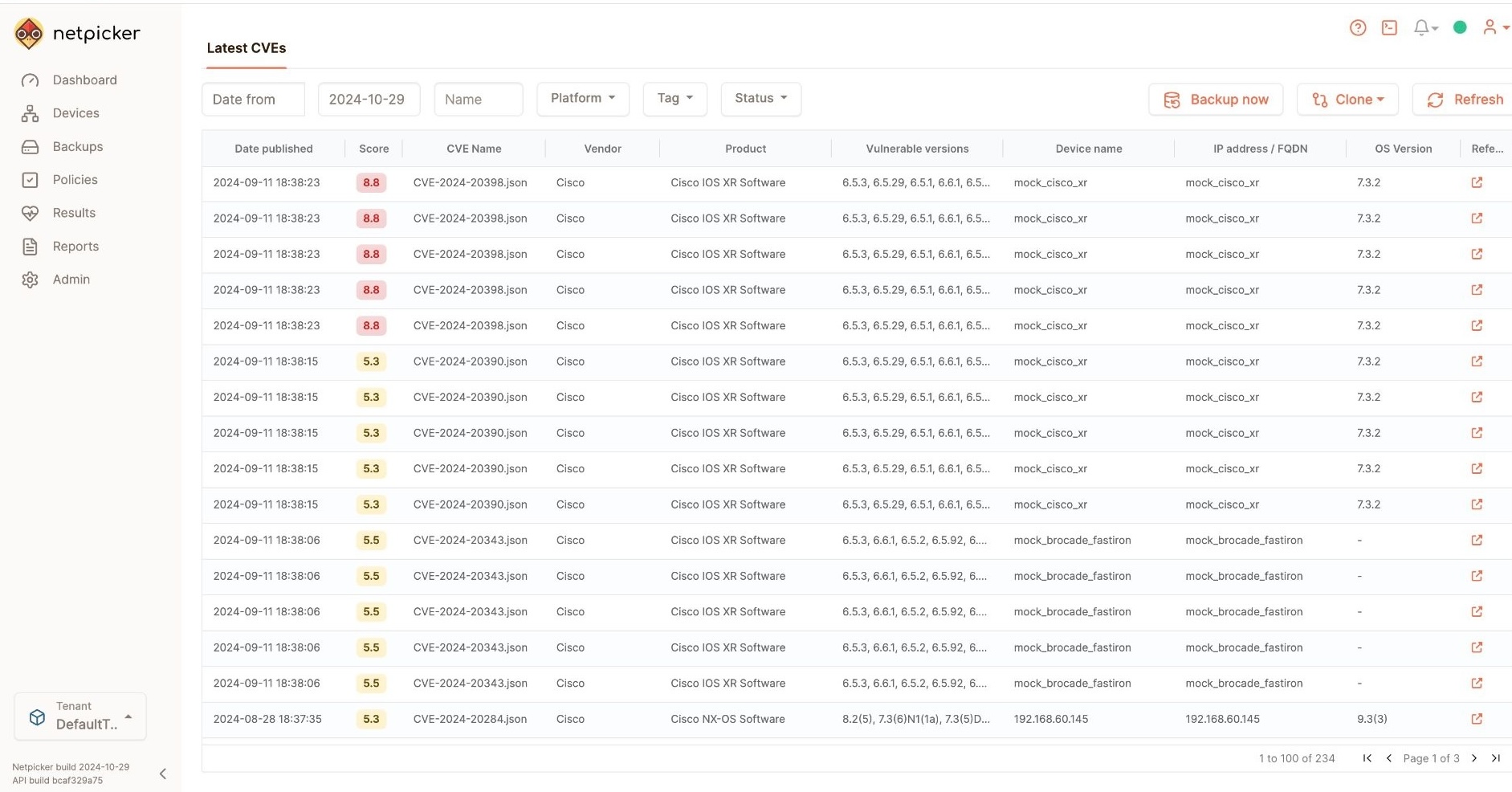 CVEasy – on top of your network vulnerabilities – Netpicker